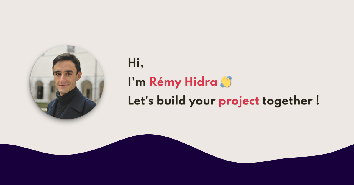 Rémy Hidra // Software Engineer